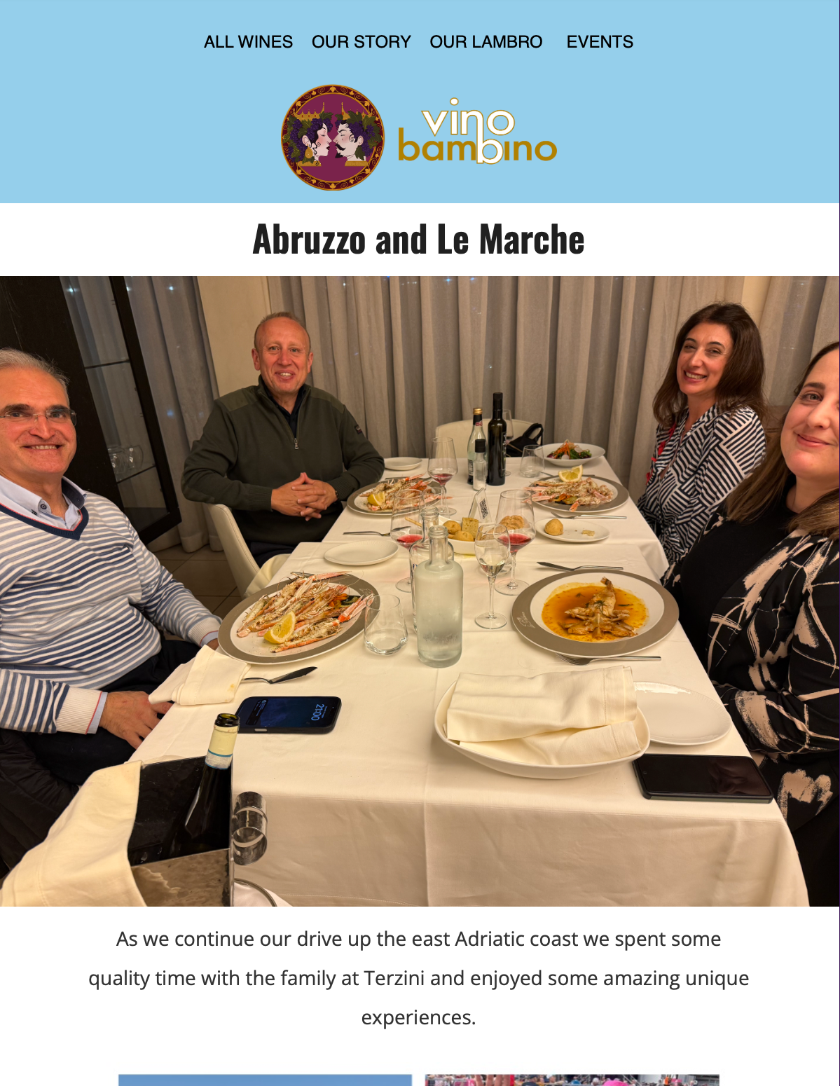 Abruzzo and Le Marche – shop vino bambino
